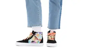 VANS Sk8-hi 'cultivate Care' High Top Sneakers - Black/multi-color