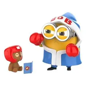 POP MART Minions Bedtime Stories Bob And Tim Figures 'boxing Fundamentals - Multi-color