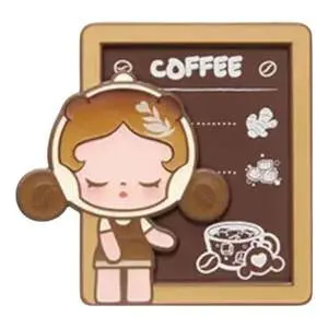 POP MART Pop Bean Coffee Factory Fridge Magnet - Multi-color