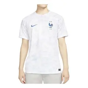 Nike Dri-fit Fff 2022-2023 Stadium Away Jersey - White/nbue