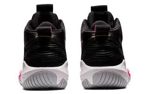 Asics Nova Surge 2 High Top Basketball Sneakers - Black/pink
