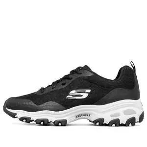 Sketchers D'lites 1.0 Low-top Sneakers - Black/white