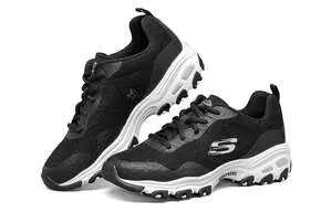 Sketchers D'lites 1.0 Low-top Sneakers - Black/white