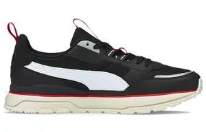 PUMA R78 Trek Low Top Sneakers - Black/white/red