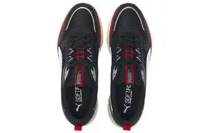 PUMA R78 Trek Low Top Sneakers - Black/white/red