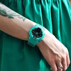 Casio Baby-g Water Resistant Watch With Fluorescent Details