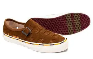 VANS Taka Hayashi X Style 47 Huarache Monk Strap Sneakers - Brown