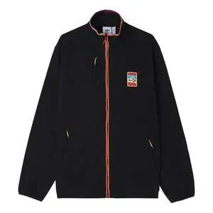 Adidas Originals Polar Fleece Athletics Sports Jacket - Black