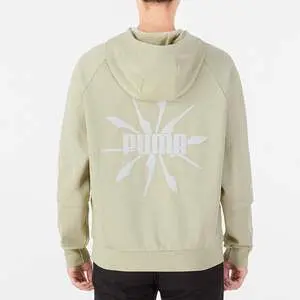 PUMA Logo Pattern Printing Hoodie