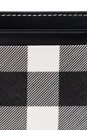 Burberry 26 Check Card Case - Black