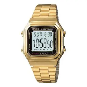 Casio Gold-tone Digital Watch - Goldyellow