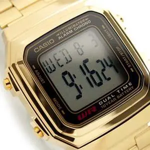 Casio Gold-tone Digital Watch