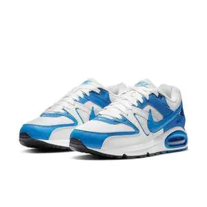Nike Max Command Sneakers - White/blue