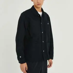 CONVERSE Ss22 Cargo Casual Long Sleeves Autumn Shirt - Black