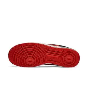 Nike Force 1 Low "red Black - Black/red