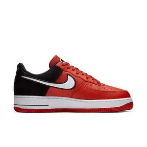 Nike Force 1 Low "red Black - Black/red