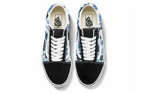 VANS Old Skool Floral Low Top Sneakers - Blue