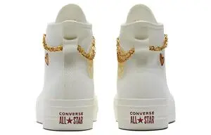 CONVERSE Chuck Taylor All Star High Top Sneakers With Chain Detailing