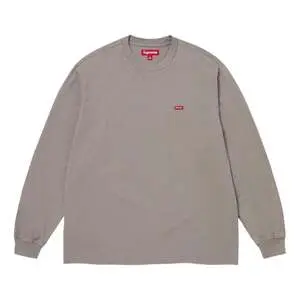 Supreme Supreme Ss26 Small Box L/s T-shirt 'grey' Grey