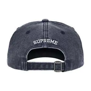 Supreme Pigment Coated S Logo 6-panel Cap