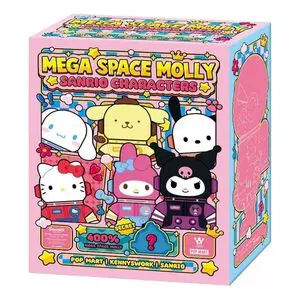 POP MART Mega Space Molly Sanrio Characters 400% Sealed Case - Multi-color