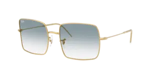 Ray-ban Square 1971 Reverse Sunglasses - Clear Gradient Blue