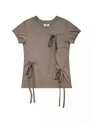 RENAISSANCE RENAISSANCE Bunny Bow-detail T-shirt