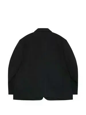 Comme Des Garçons Single-breasted Wool Blazer