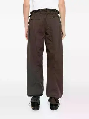 KIKO KOSTADINOV Buckle-detail Ruffled Cuff Trousers