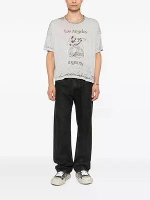 PALY Mythss Graphic Print T-shirt - Grey