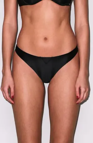FLEUR DU MAL Le Gloss Thong - Black
