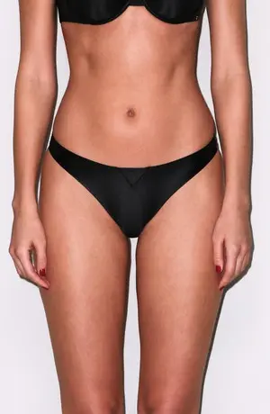FLEUR DU MAL Le Gloss Cheeky Tanga - Black