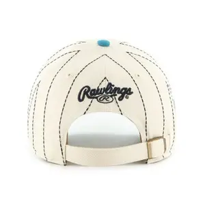 '47 X Rawlings /teal Seattle Mariners Pinstripe Clean Up Adjustable Hat