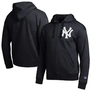 Champion New York Yankees All-star Full-zip Hoodie - Black