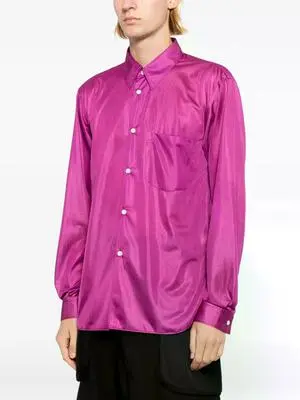 Comme Des Garçons Sheer-panel T-shirt