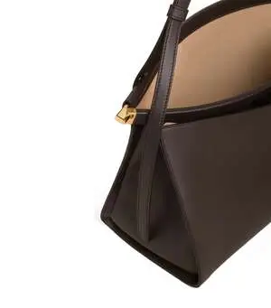 Alaïa Le Click Pocket 35 Shoulder Bag - Brown