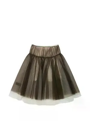 RENAISSANCE RENAISSANCE Downtown Tulle-layered Mini Skirt
