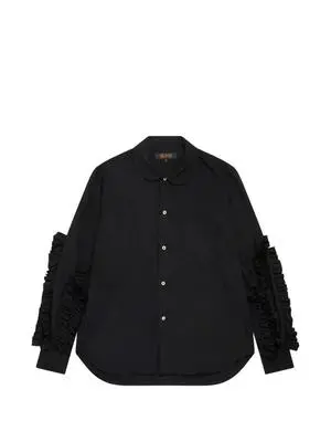 Comme Des Garçons Ruffled Peter Pan-collar Shirt