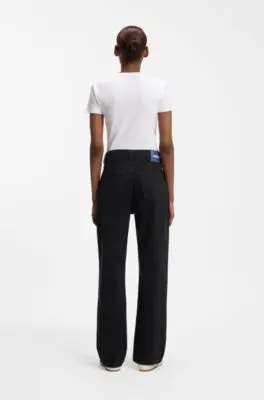 Hugo Straight-fit Stretch Denim Jeans