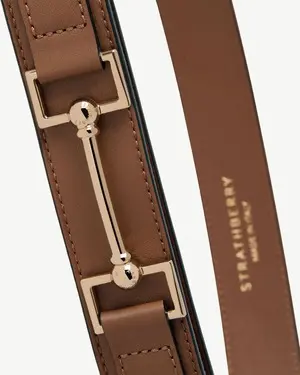 Strathberry Stockbridge Belt - Brown