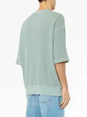 DIESEL® Logo-print Knitted T-shirt
