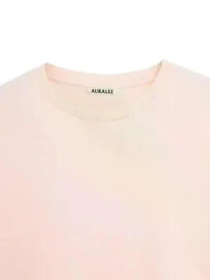 Auralee Long-sleeve Raw-edge T-shirt