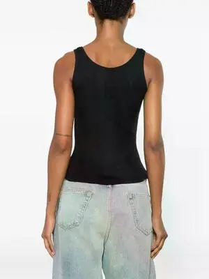 Amiri Embroidered Logo Tank Top - Black
