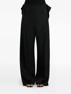 Khaite Buttons Front Trousers