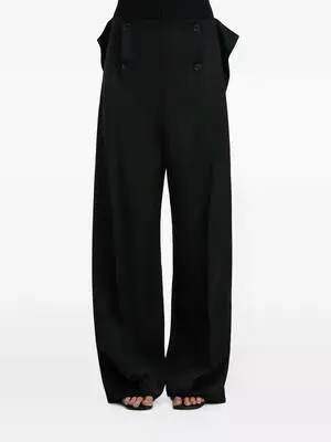 Khaite Buttons Front Trousers