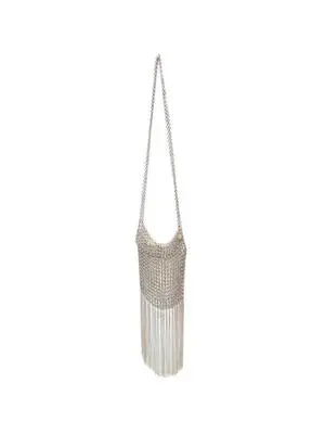 SILVIA GNECCHI Apollonia Shoulder Bag - Silver