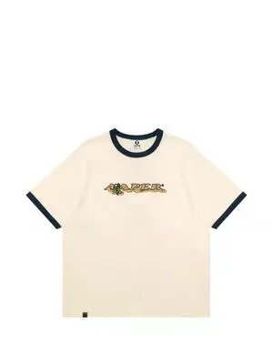 AAPE BY *A BATHING APE Graphic-print T-shirt - Neutrals