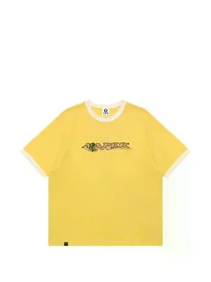 AAPE BY *A BATHING APE Graphic-print T-shirt - Yellow