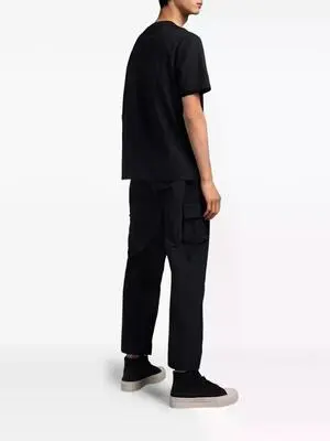PORTS V Heart-patch Frayed T-shirt