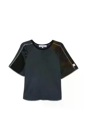 STAIN SHADE Tie-dye Raglan Sleeve T-shirt